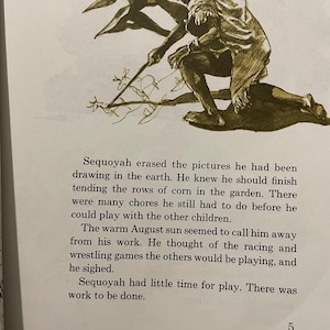 Sequoyah Cherokee Indian Hero by Oppenheim - Etsy