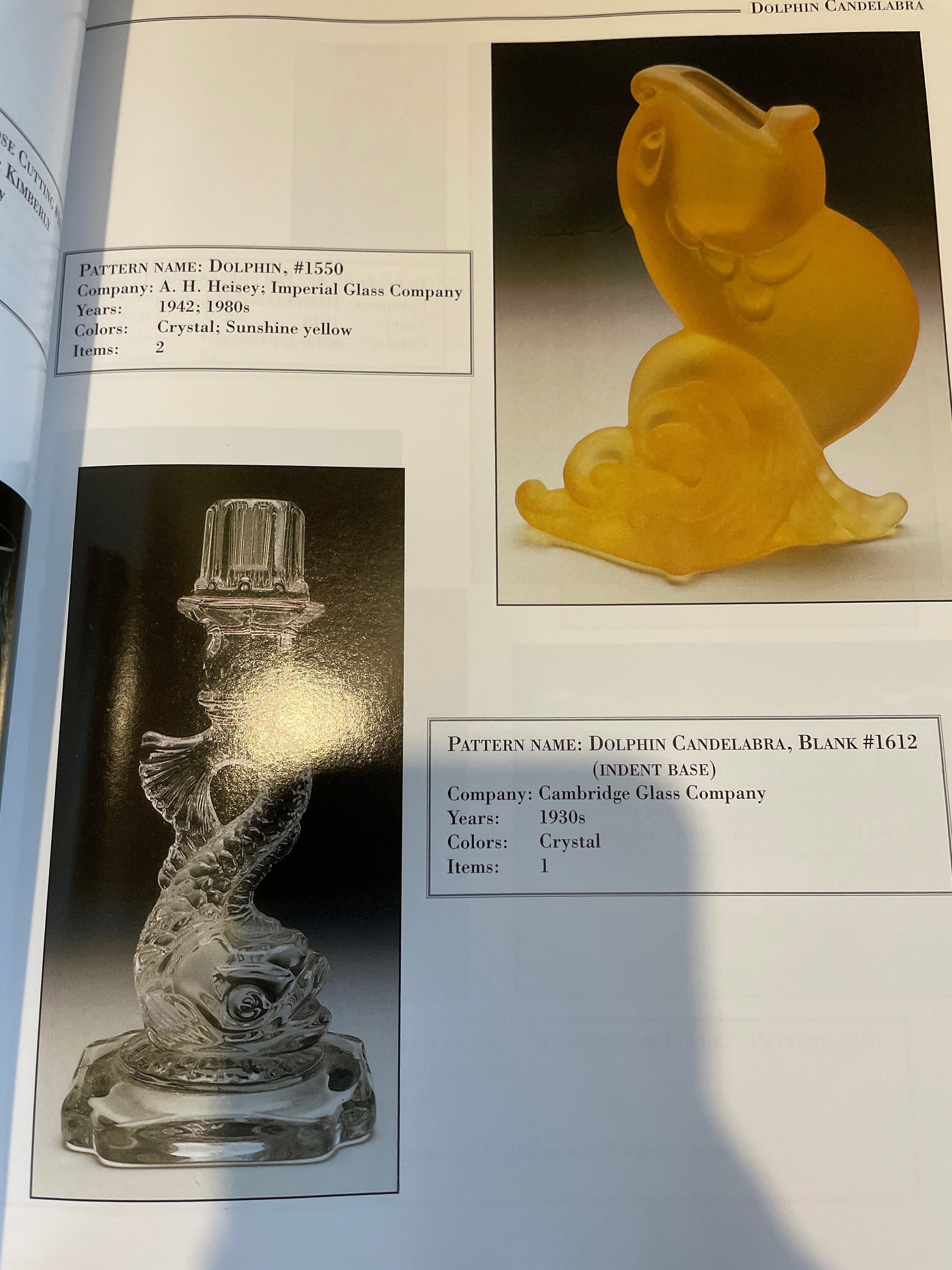 Florence’s Glassware Pattern Identification Guide Volume 3 - Etsy