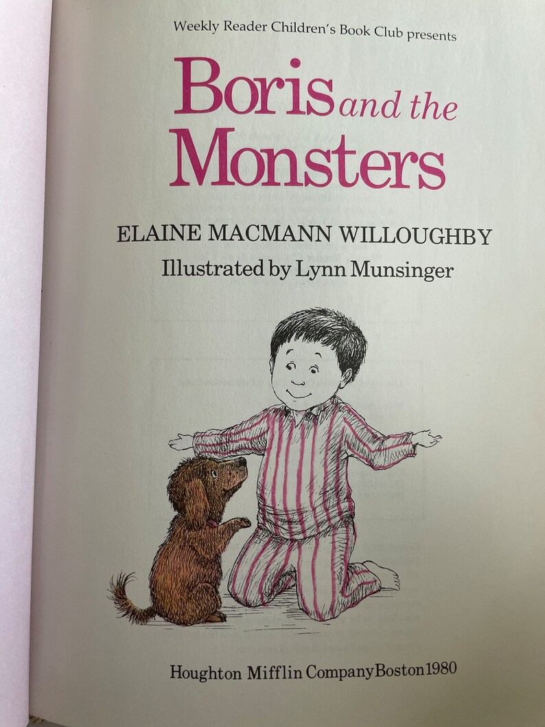Boris and the Monsters - Etsy