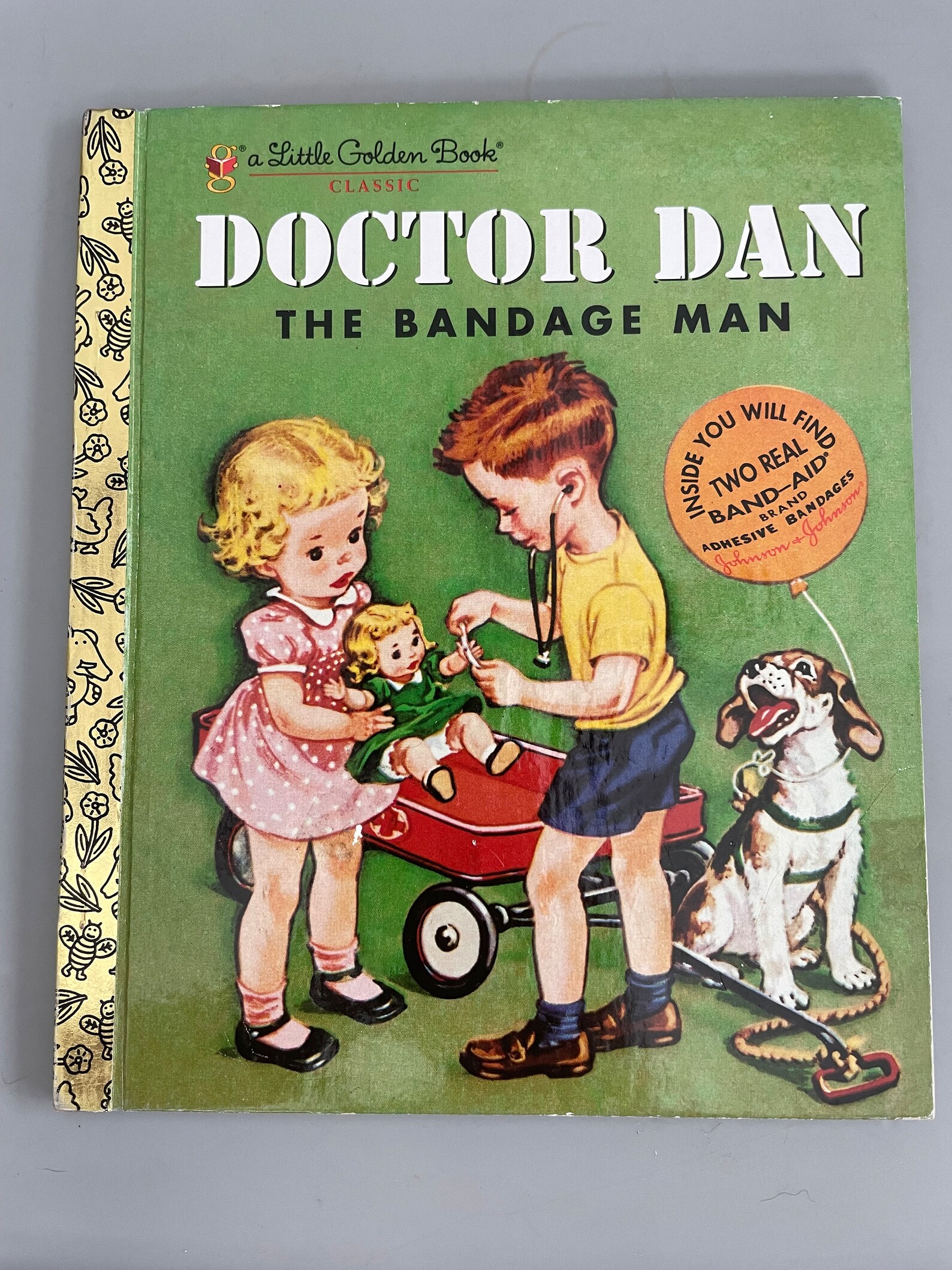 Dr. Dan Little Golden Book Classic No Bandaids in Book - Etsy