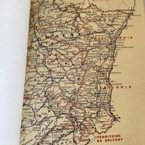 Vintage French France Encyclopedia Maps Photos Charts - Etsy
