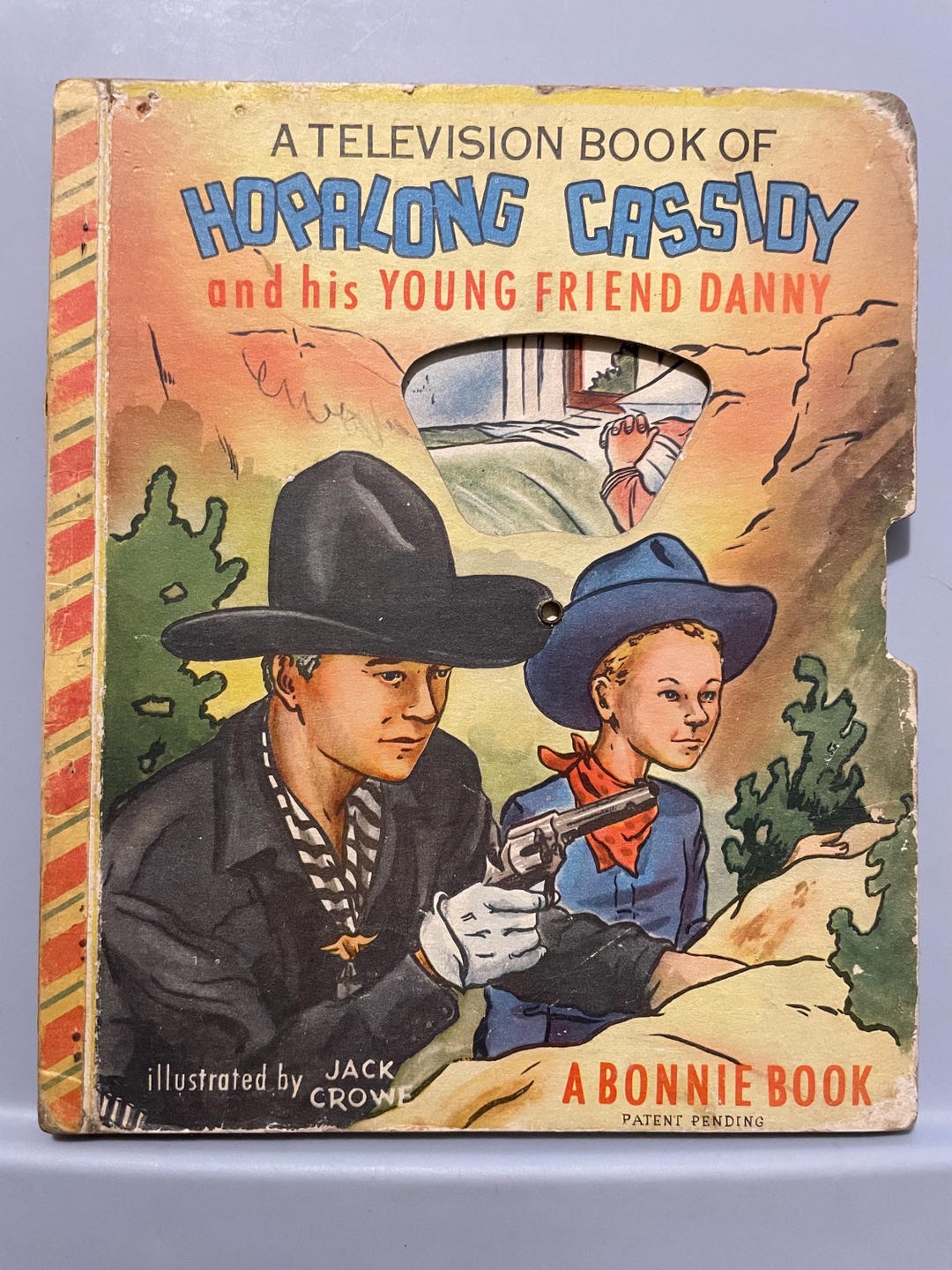 Hopalong Cassidy and Young Friend Danny TV Television Bonnie Book ...