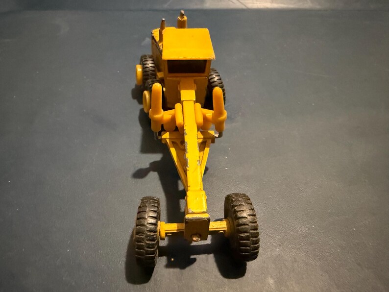 John Deere Vintage Construction Equipment Motor Grader Diecast Toy ...