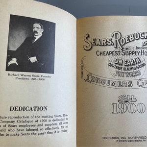 Sears and Roebuck Reproduction Not Original Fall of 1900 - Etsy