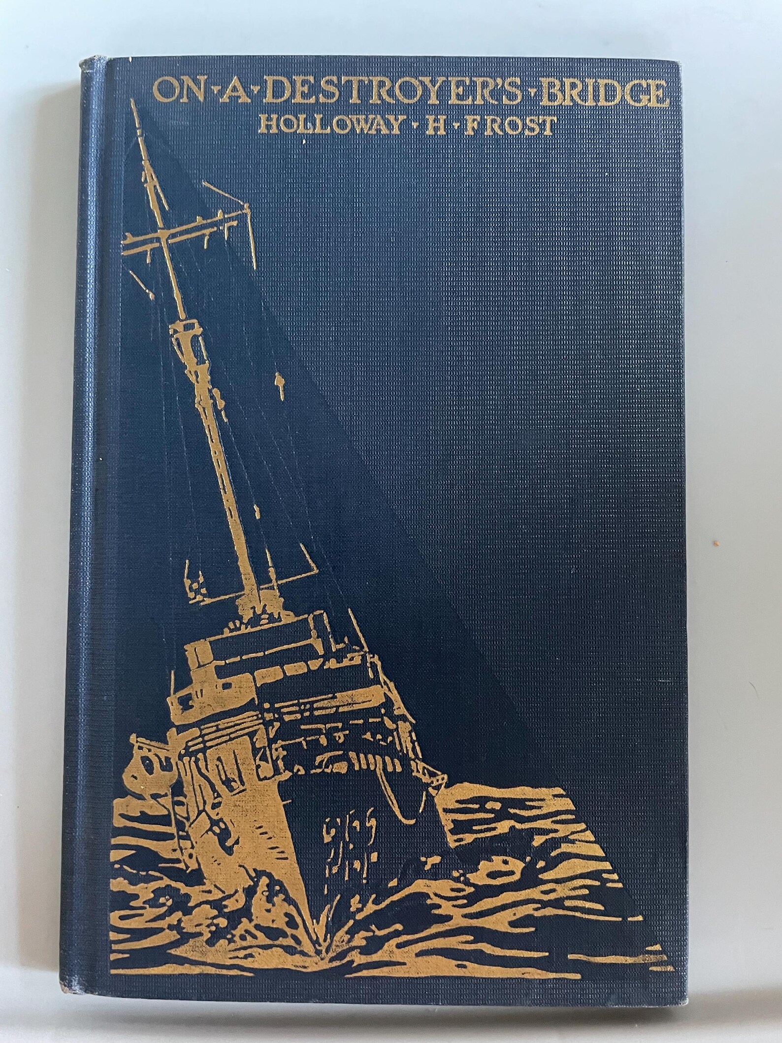 On a Destroyers Bridge United States Naval Academy 1930 Annapolis ...