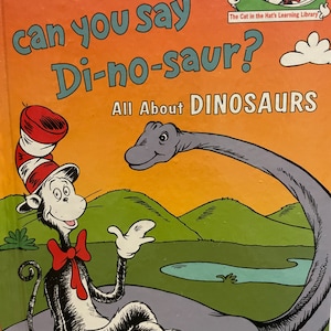 Oh Say Can You Say Di No Saur Dr Seuss - Etsy