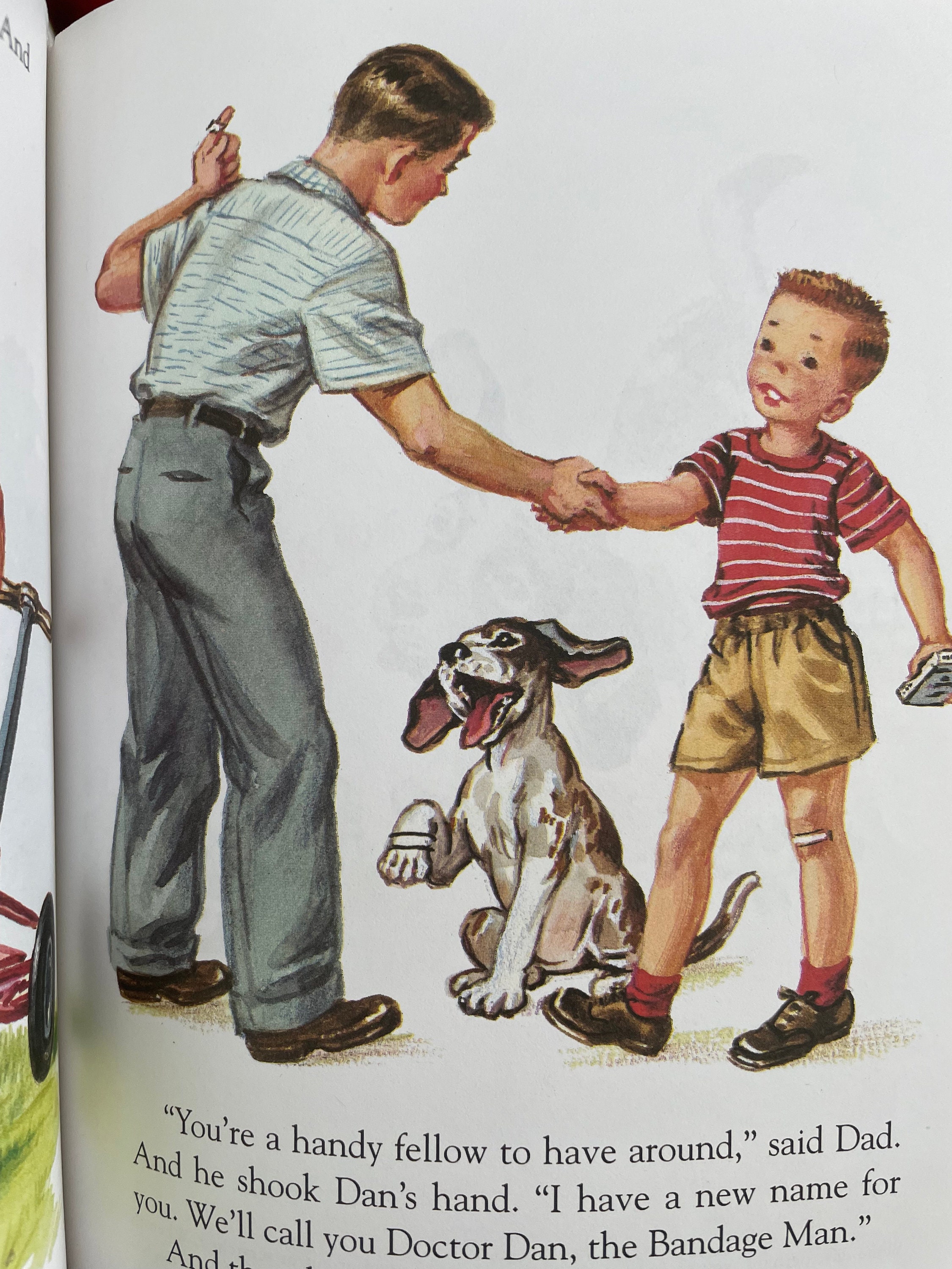 Dr. Dan Little Golden Book Classic No Bandaids in Book - Etsy