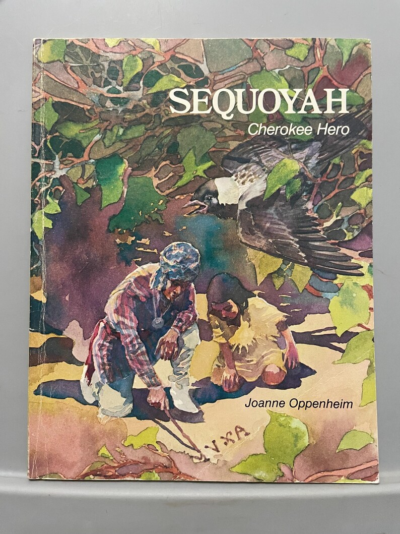 Sequoyah Cherokee Indian Hero by Oppenheim - Etsy