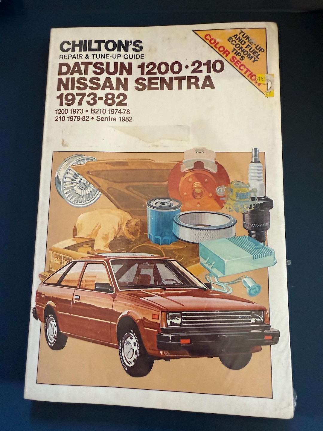 Datsun 1200 210 Nissan Sentra 1973 to 1982 Chilton’s Service Manual New ...