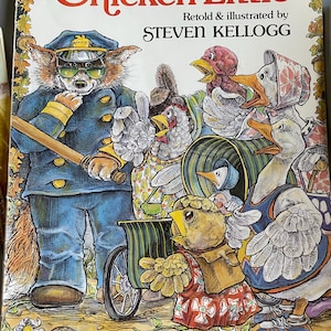 Chicken Little Steven Kellogg Foxy Loxy - Etsy