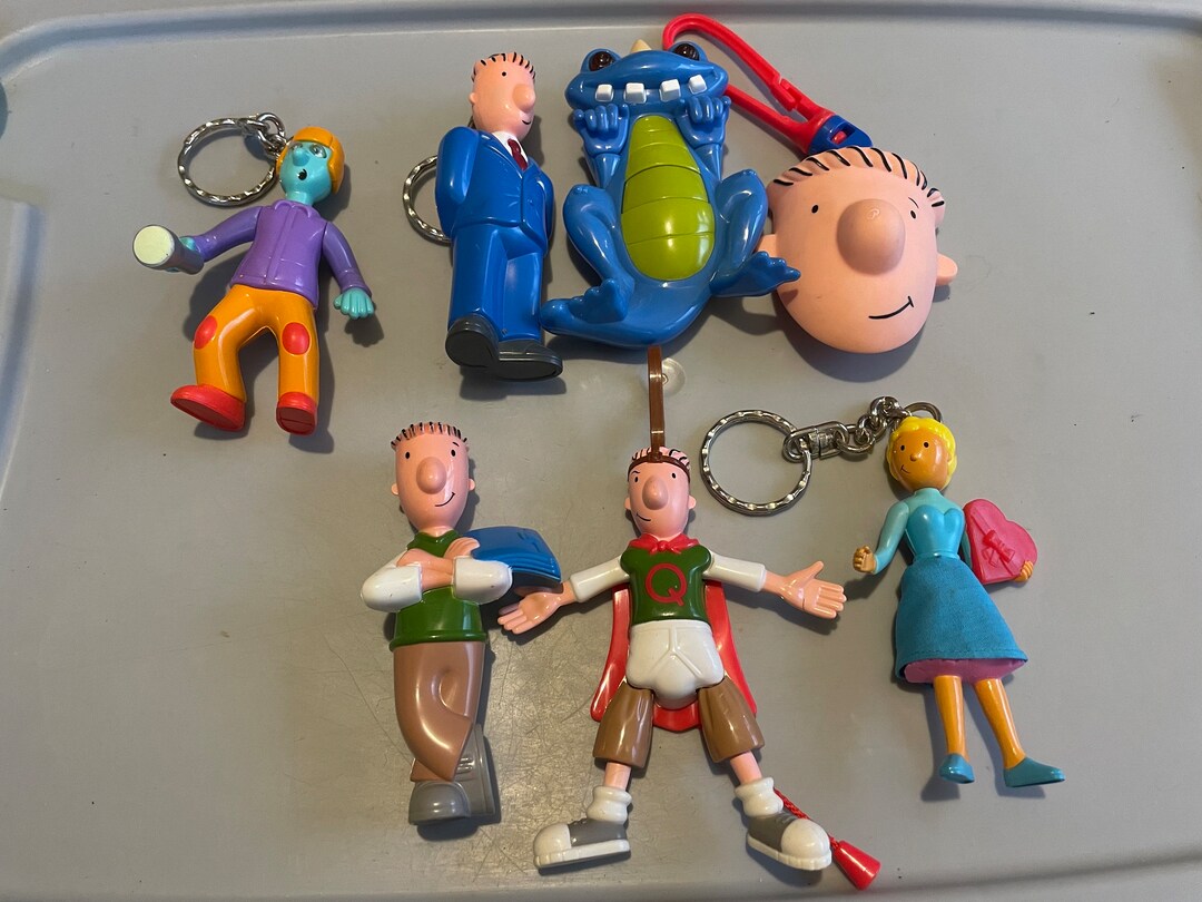 Nickelodeon Doug's 1st Movie Mcdonalds Vintage Toy Figures 1999 Lot of ...