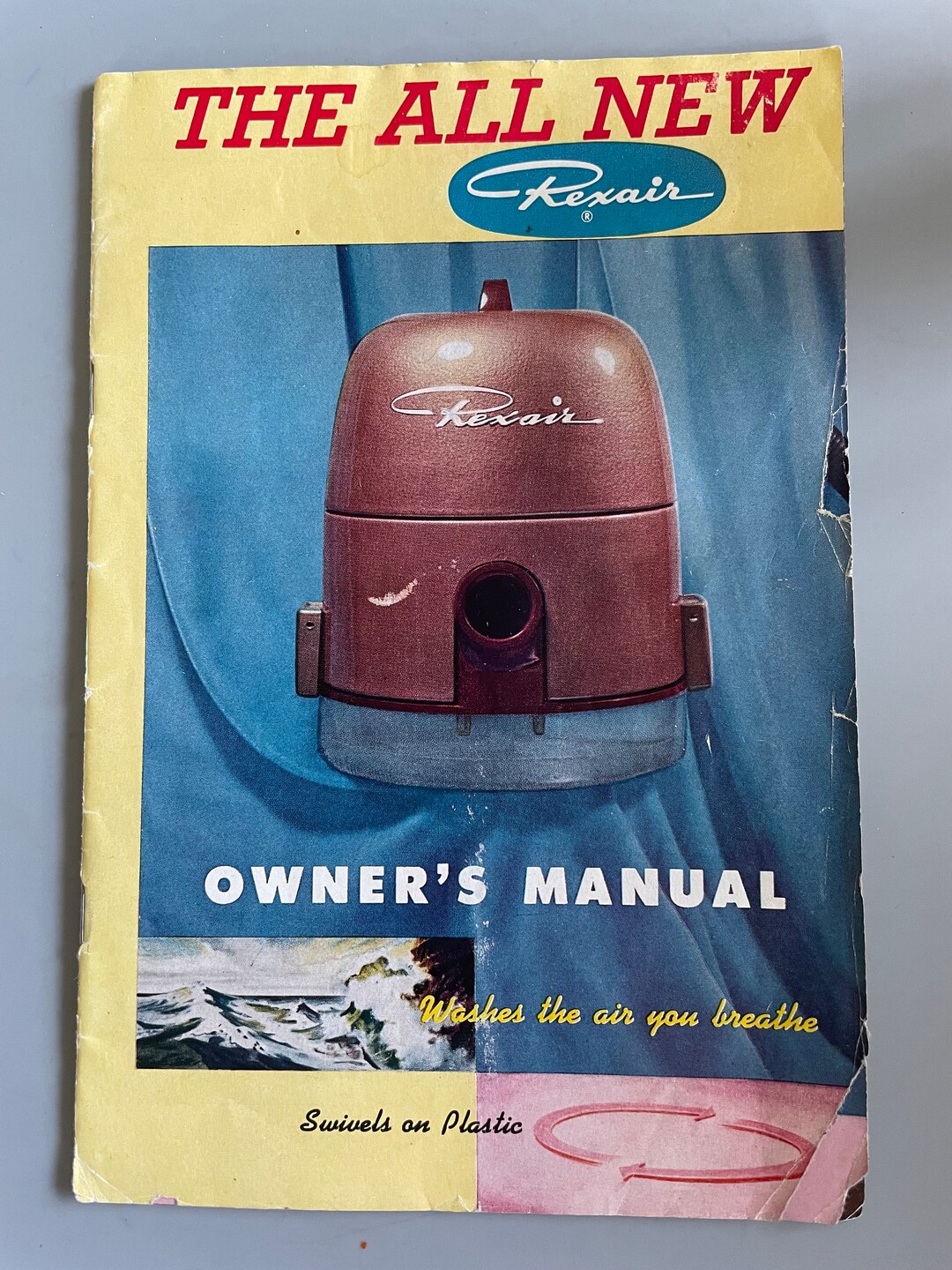 The All New Rexair Vacuum Owner’s Manual Martin Perry Toledo Ohio - Etsy