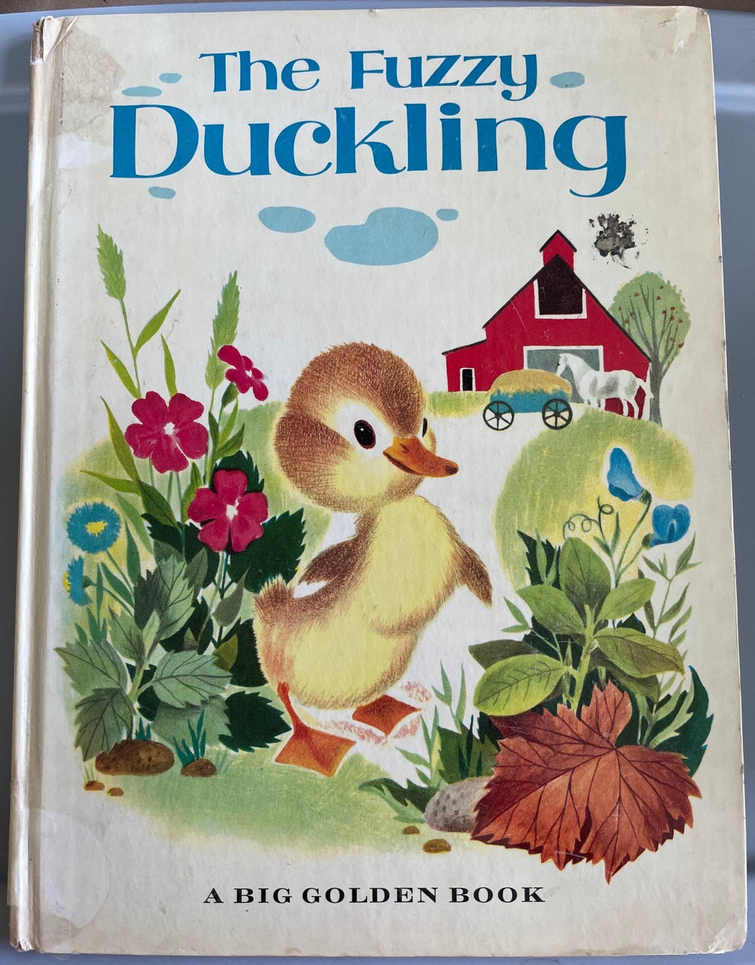 The Fuzzy Duckling Easter A Big Golden Book 1963 Golden Press New York ...