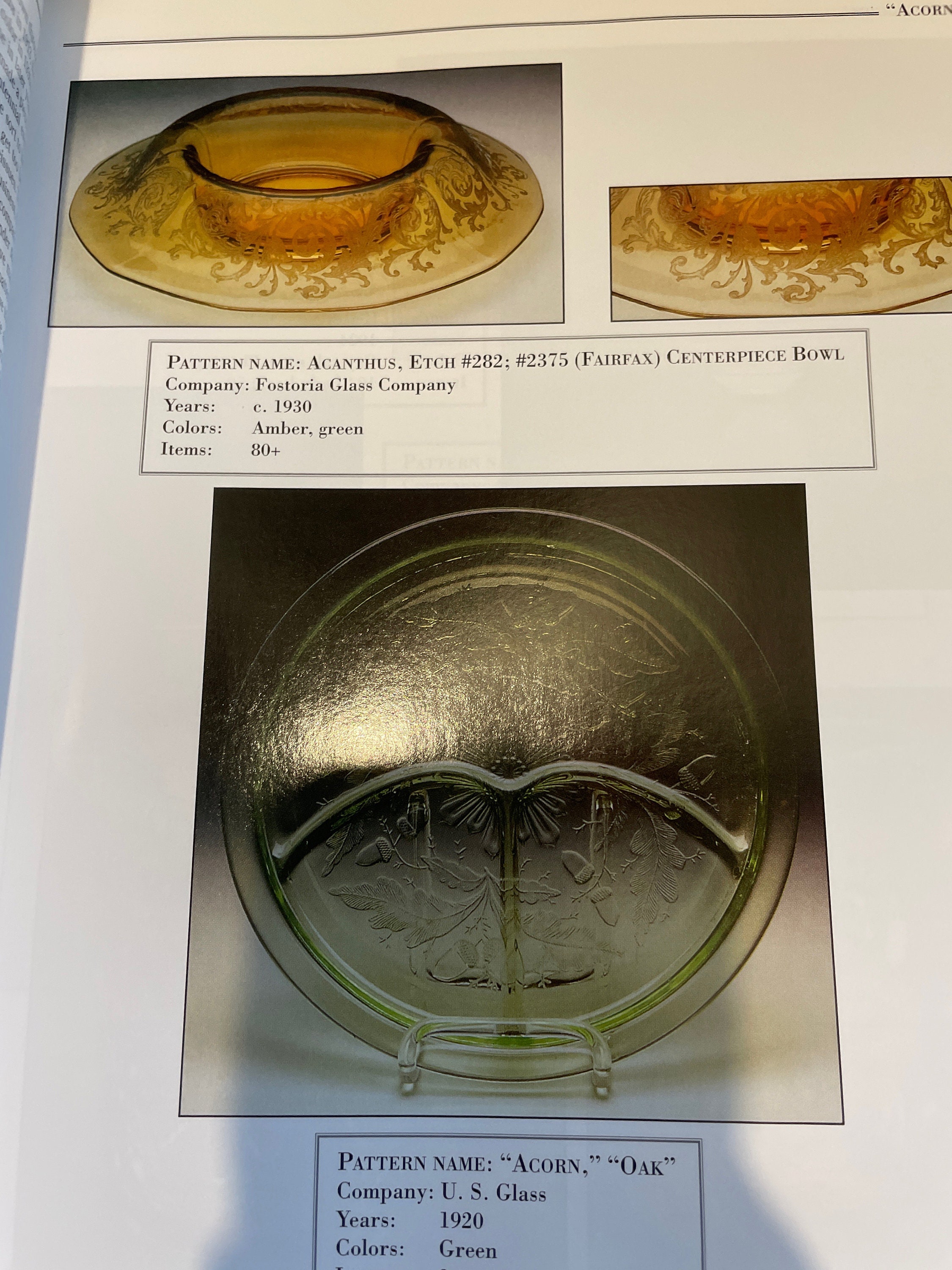 Florence’s Glassware Pattern Identification Guide Volume 3 - Etsy