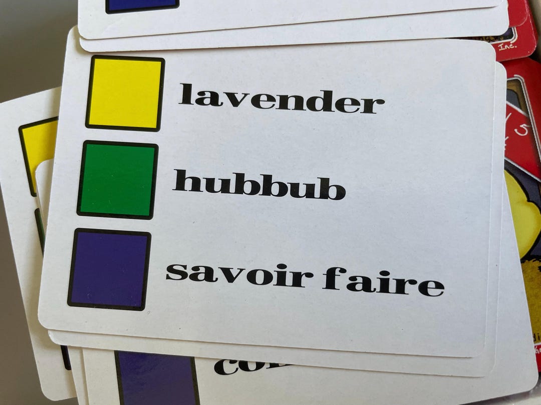 Spelling Word Cards Level 5 Adult Fun Game for Adults and Kids - Etsy