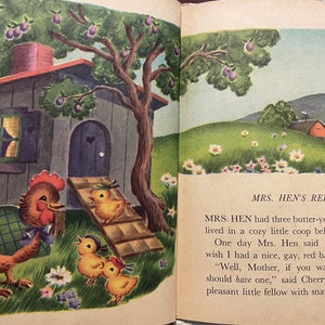 Twilight Tales a Rand Mcnally Elf Book Spring Hens Chicks - Etsy