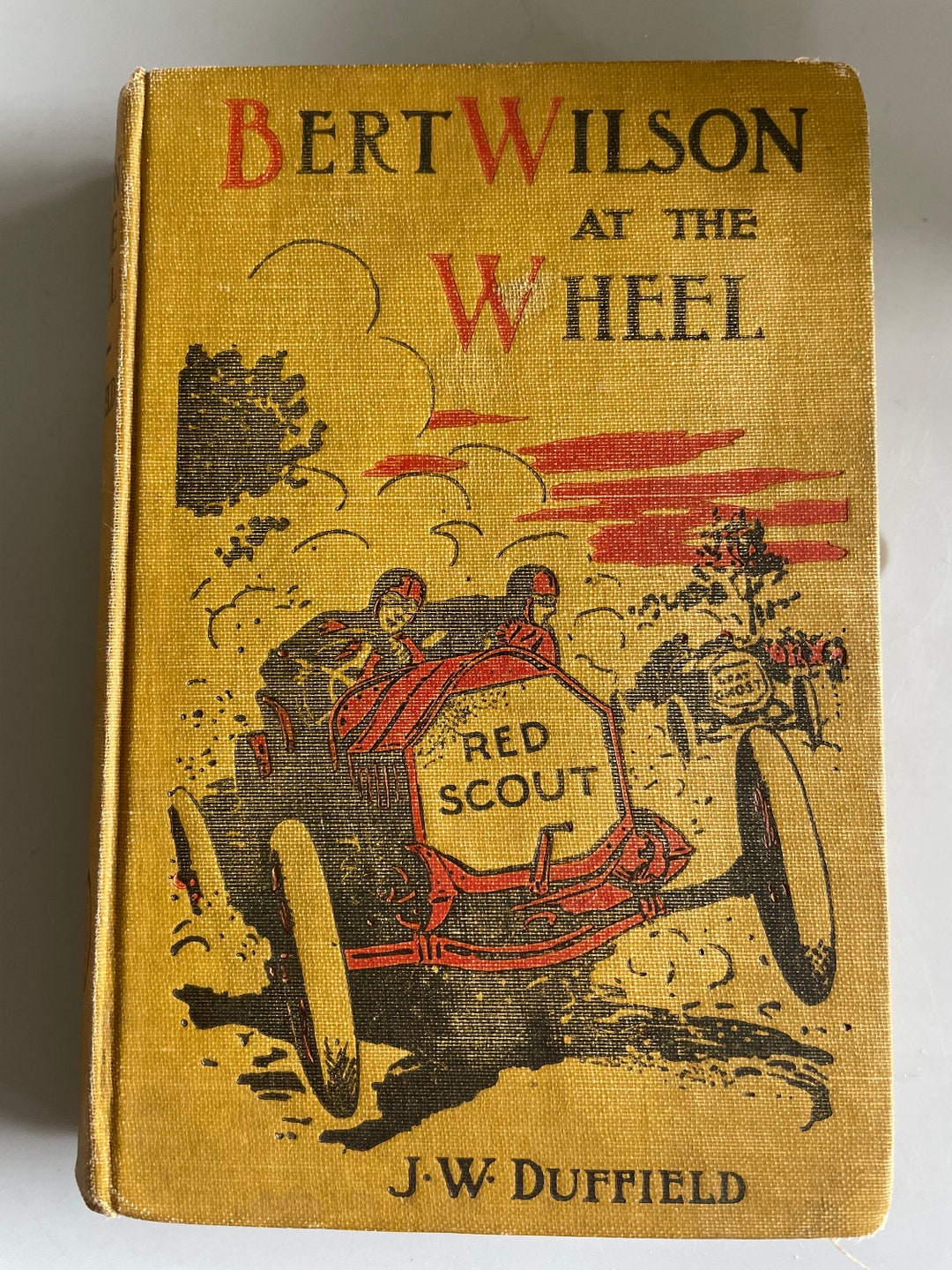 Bert Wilson at the Wheel by J W Duffield 1920’s Western Printing and ...