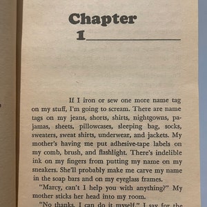 Theres a Bat in Bunk 5 by Paula Danziger - Etsy