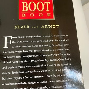 The Cowboy Boot Book - Etsy