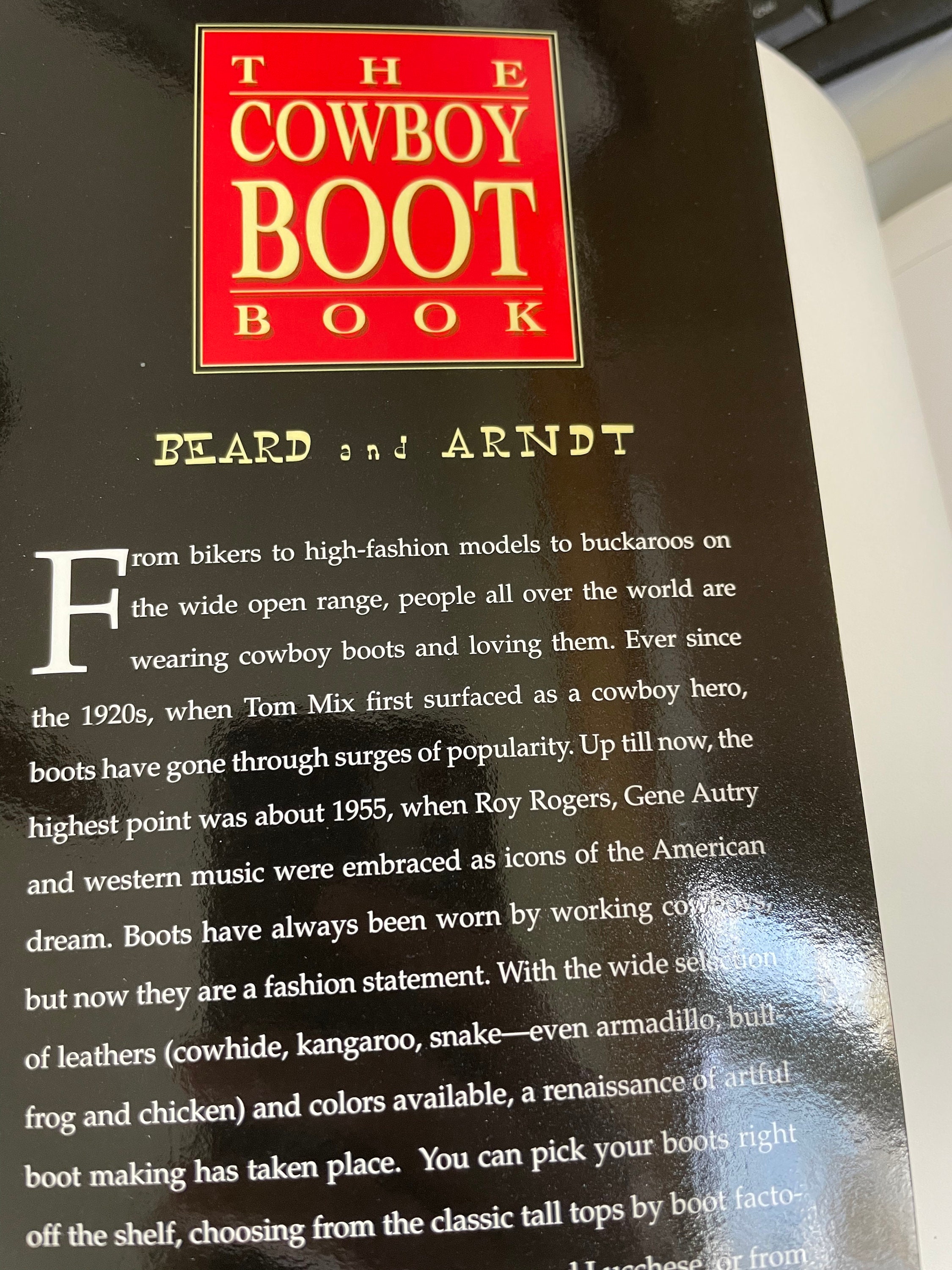 The Cowboy Boot Book - Etsy