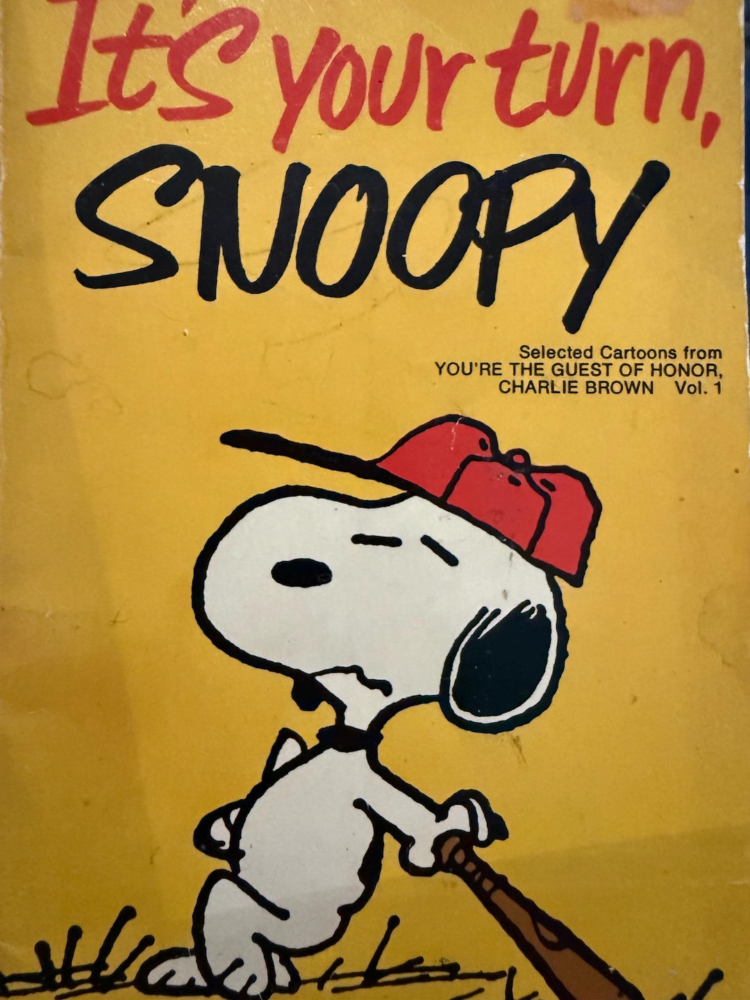 It’s Your Turn Snoopy by Charles Schultz 1970’s Paperback Some Child ...
