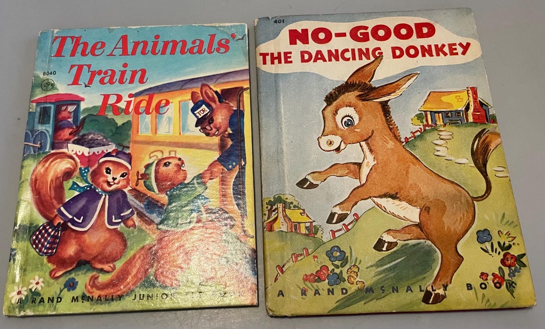 No Good the Dancing Donkey and the Animal Train Ride Rand Mcnally ...