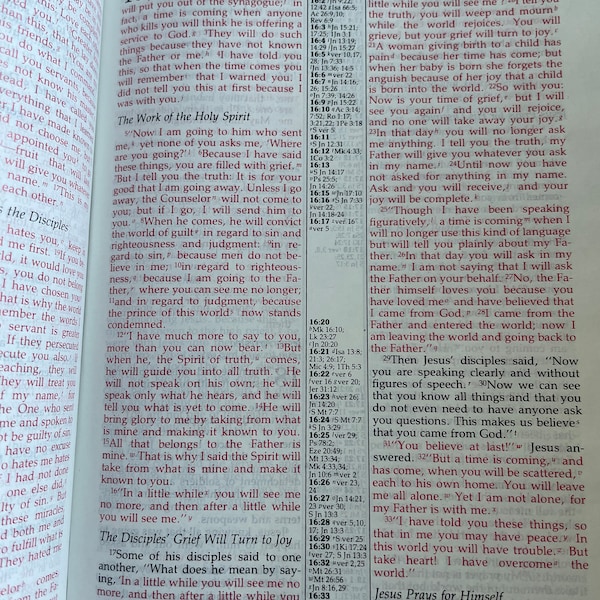Niv Red Letter Bible - Etsy