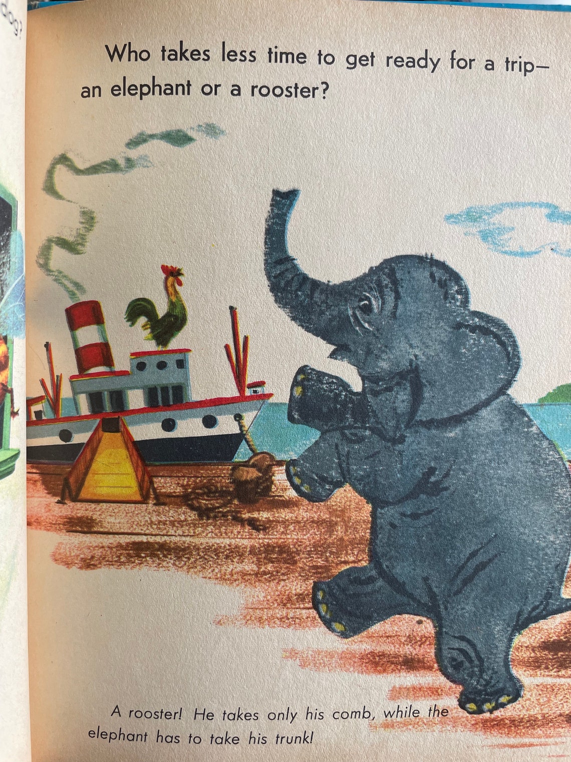 My First Book of Riddles Wonder Book 1960 - Etsy