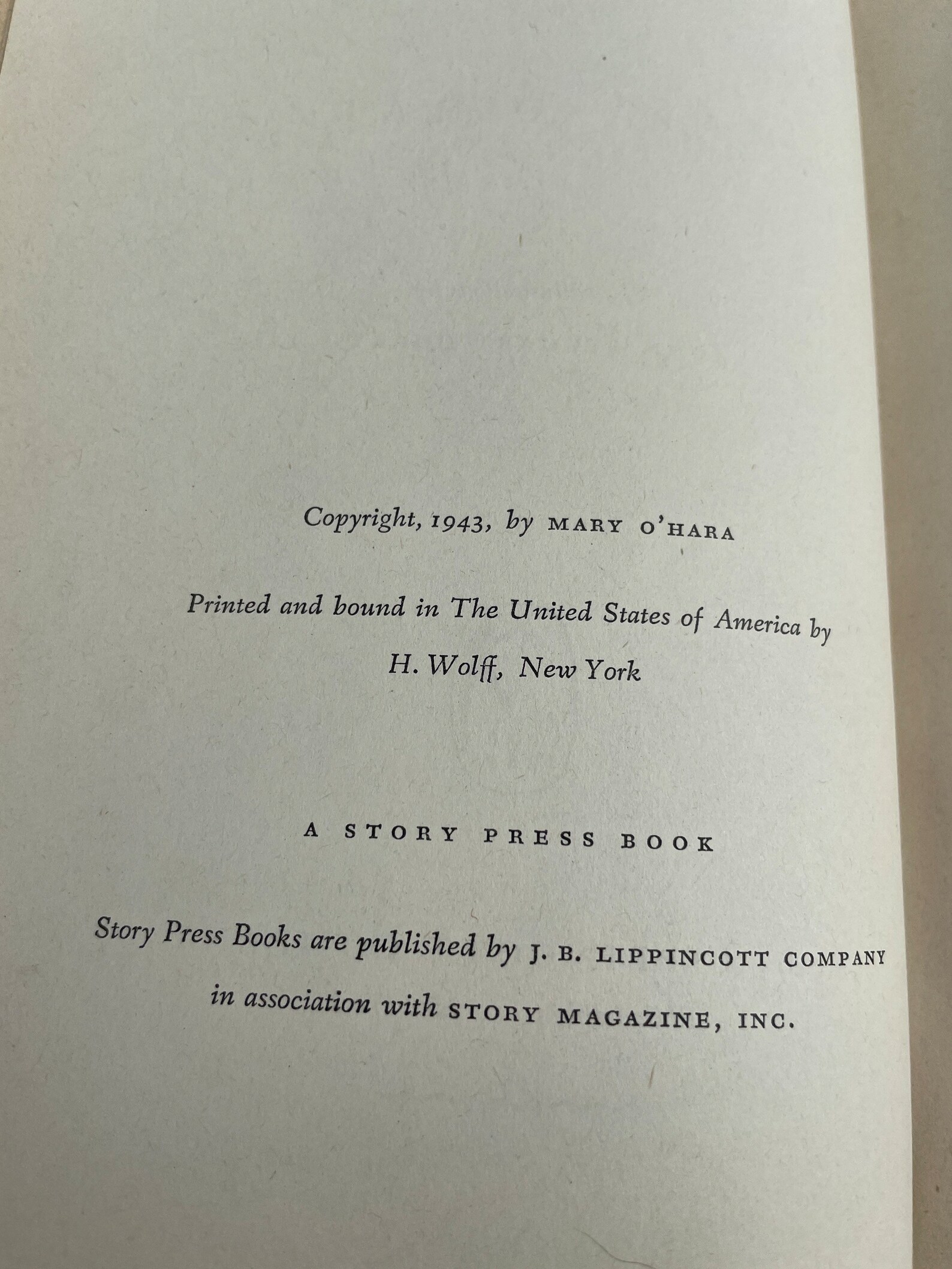Thunderhead by Mary O’hara, 1943 Edition, Illustrated by John Stewart ...