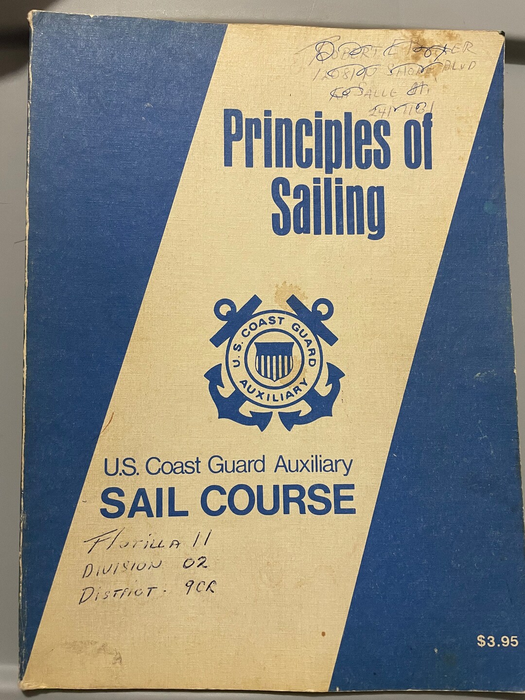 US Coastguard Vintage Principles of Sailing - Etsy