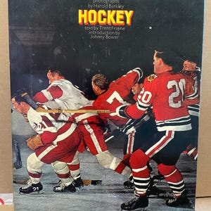 Hockey 1969 First Edition Hamlyn Publishing Group Pittsburgh Chicago ...