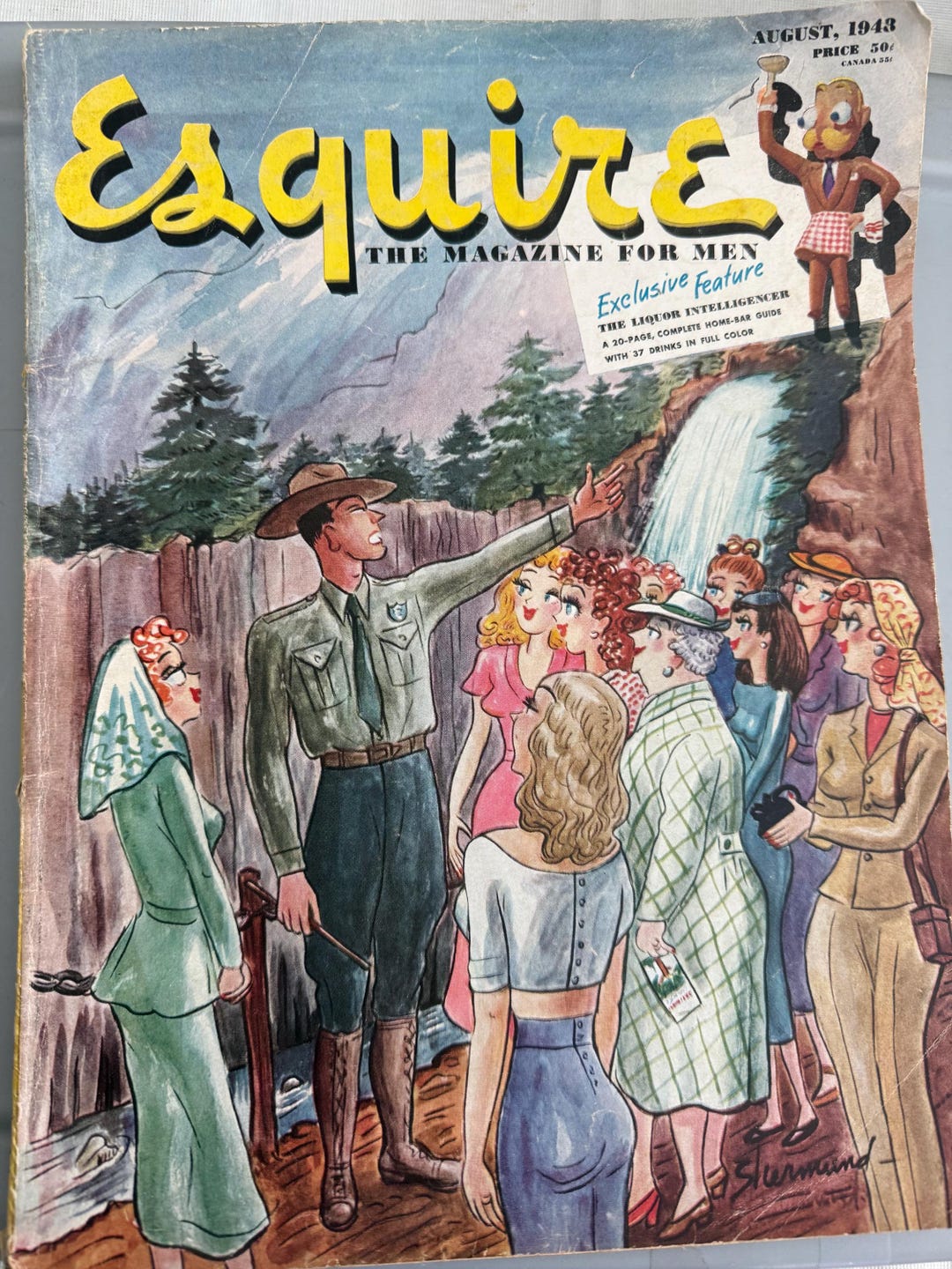 Esquire Magazine Lot 3 Not Perfect Some Page Tears and Cut Outs but ...