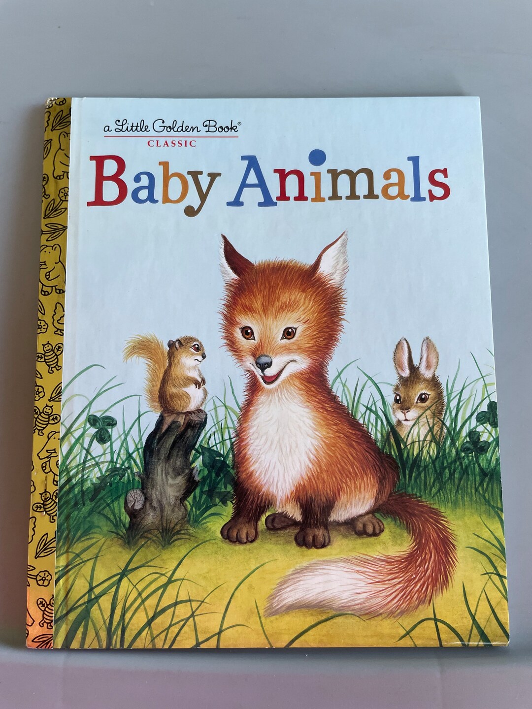 Baby Animals Golden Book - Etsy