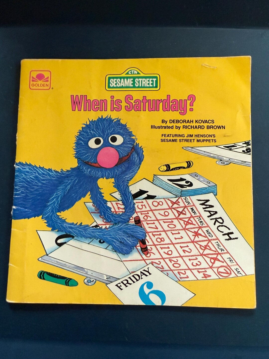Sesame Street When is Saturday? Featuring Jim Henson’s Muppets - Etsy
