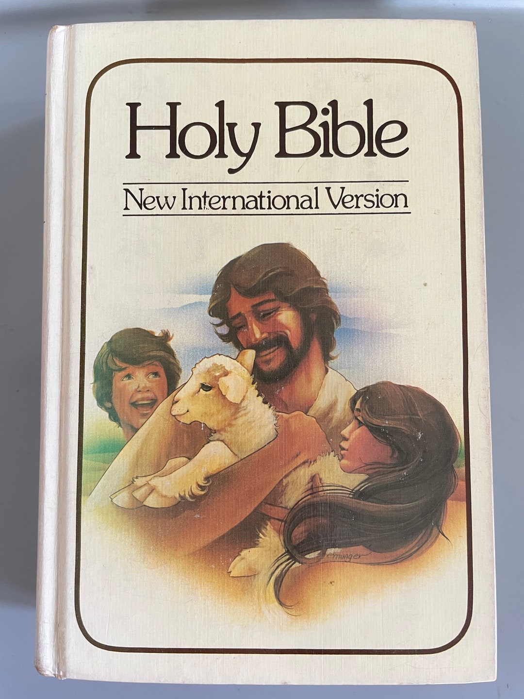 Vintage 1978 NIV Children’s Edition Zondervan 1978 - Etsy