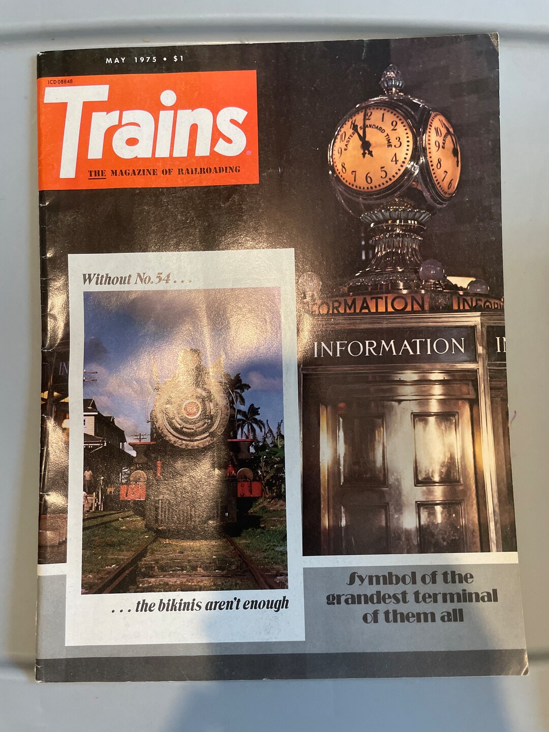 Trains Magazine May 1975 - Etsy