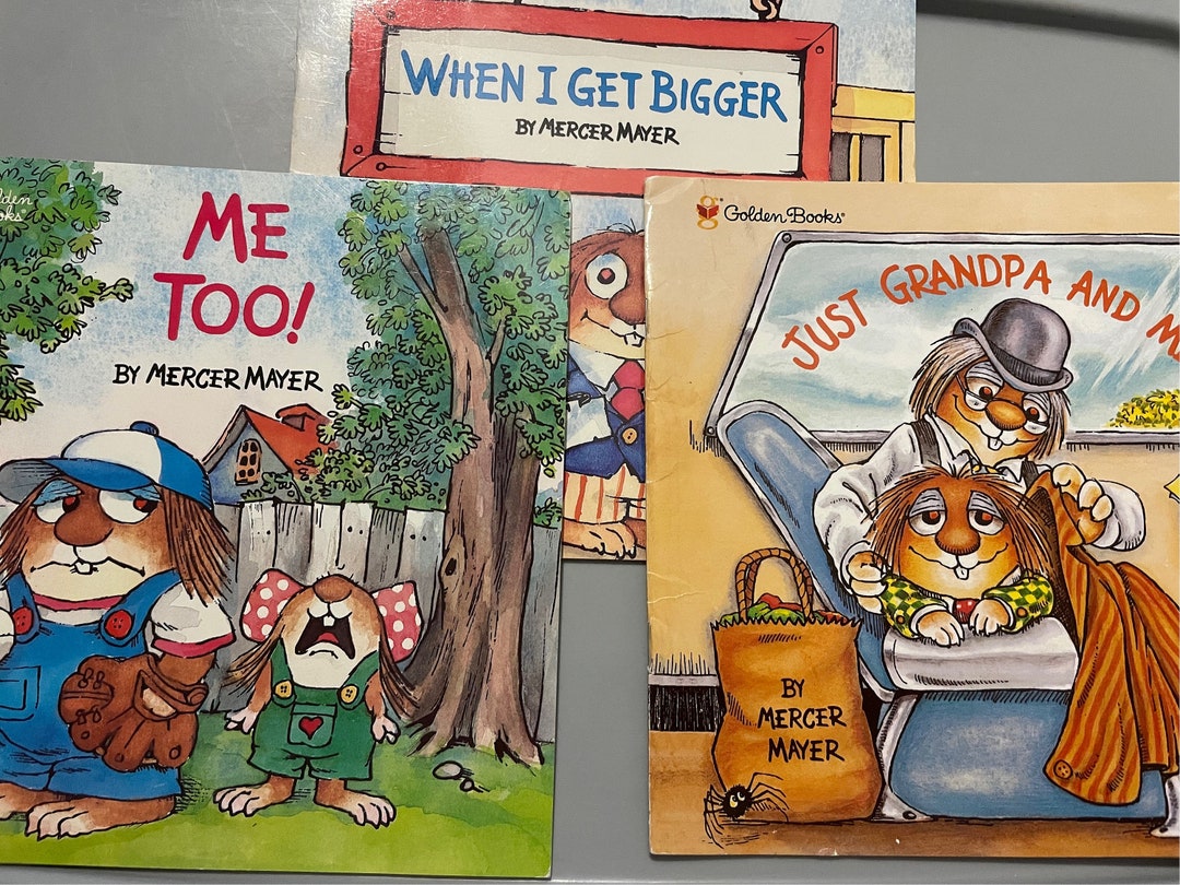 Little Critter by Mercer Mayer Lot of 3 Vintage Paperback Books - Etsy