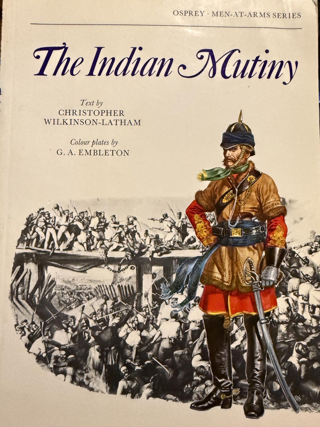 The Indian Mutiny Osprey Men-at-arms | British Army India 1857 ...