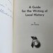 A Guide for the Writing of Local History - Etsy