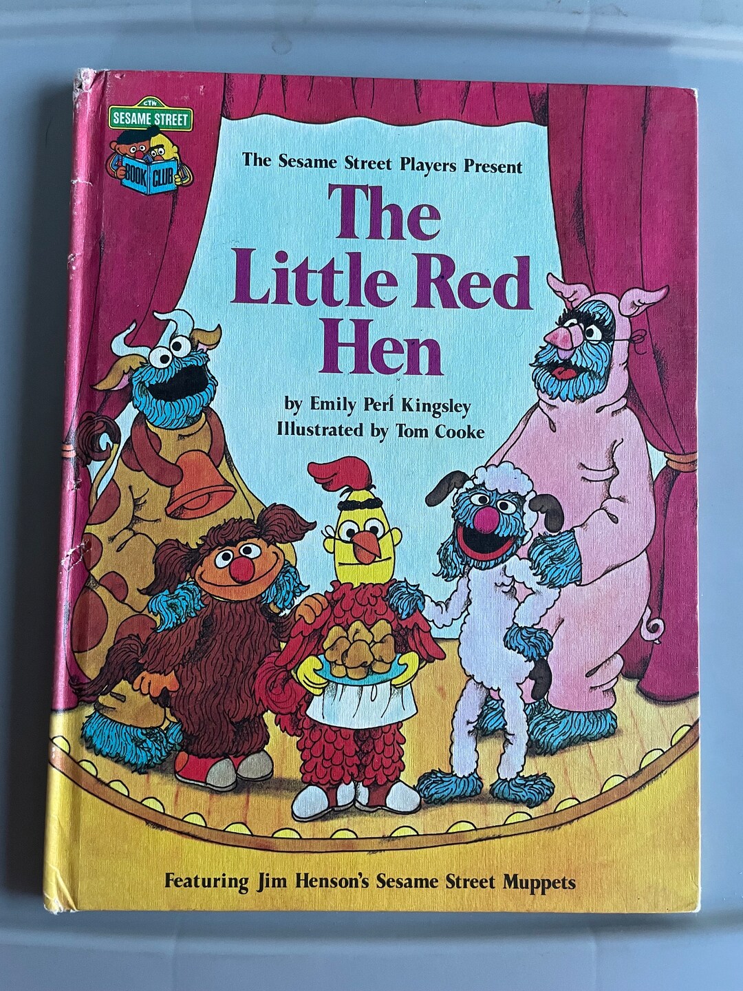 The Sesame Street Players Present the Little Red Hen 1981 Jim Henson - Etsy