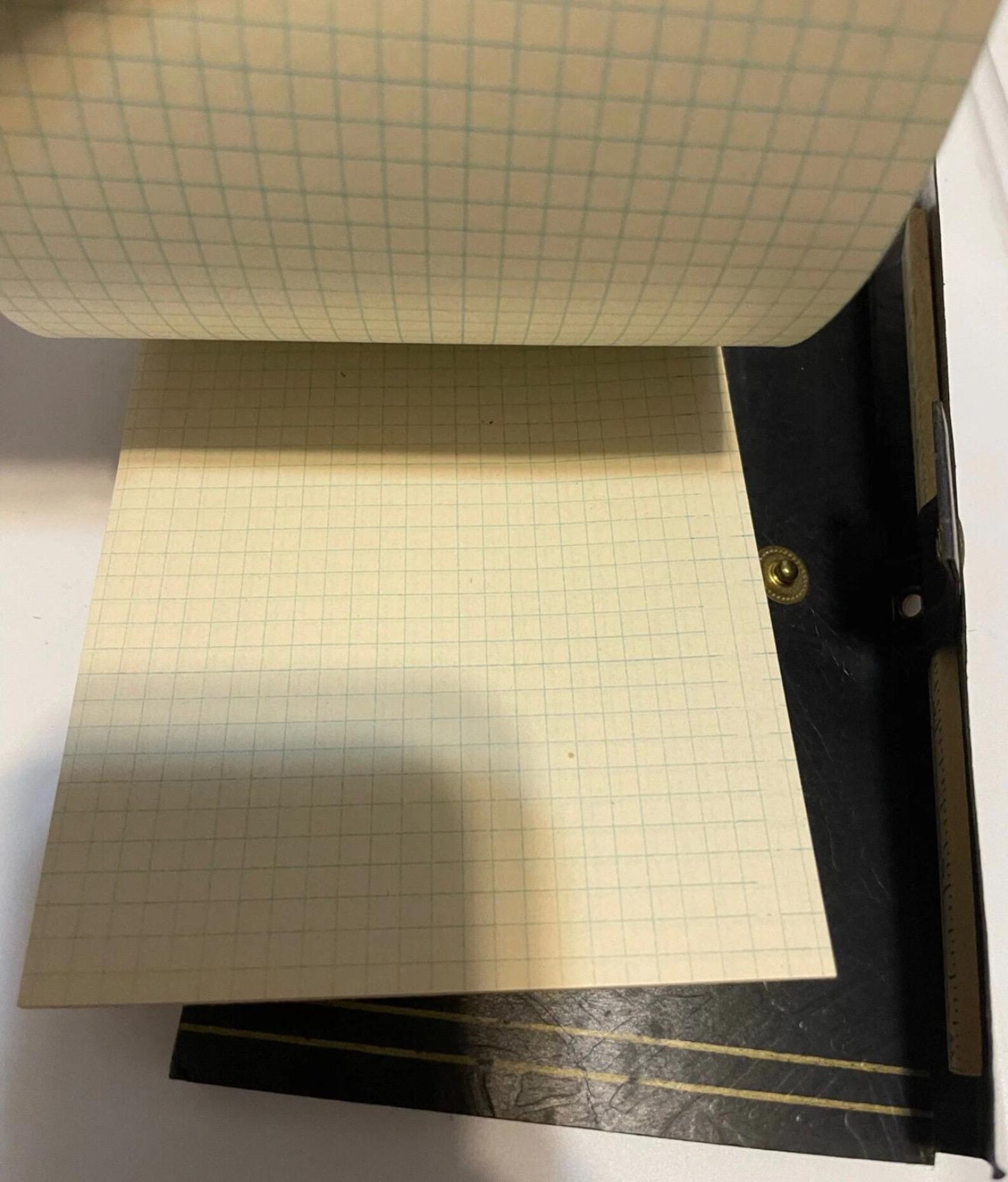 School Kit Pencils Made USA Check Ruled Paper Tablet Ruler and Case ...