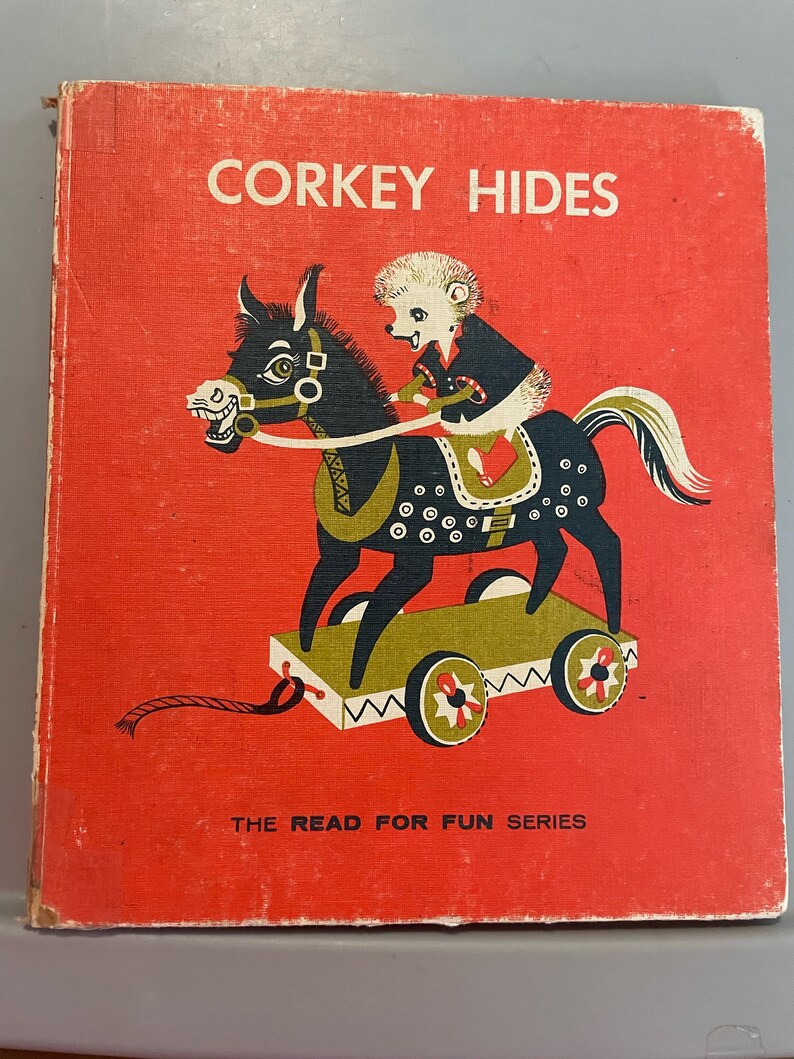 Corkey the Hedgehog Hides MCM 1960 Read for Fun Series - Etsy