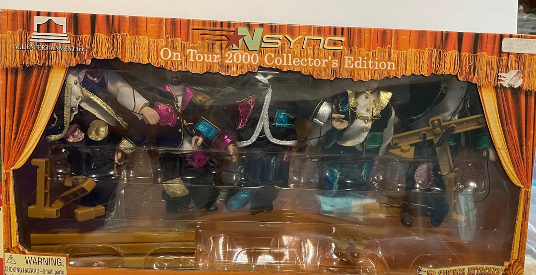 Justin Timberlake Marionettes in Original Box 5 NSYNC Used Nice Shape ...