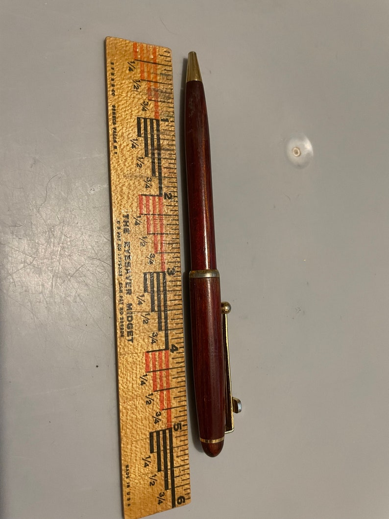 Vintage GTE Phone Company Logo Wood Pen as is Untested - Etsy