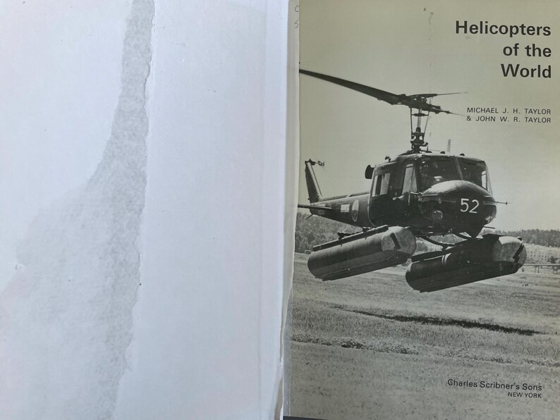 Helicopters of the World 1978 Was Library Copy - Etsy