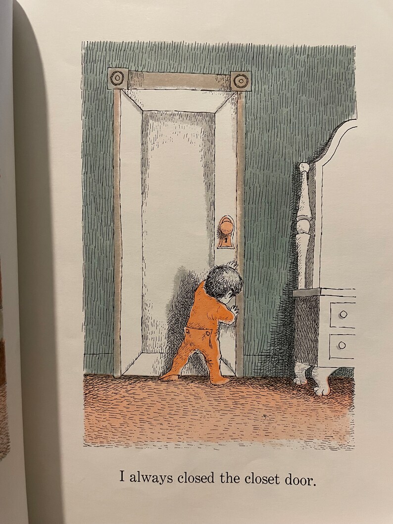 Theres a Nightmare in My Closet by Mercer Mayer 1968 - Etsy