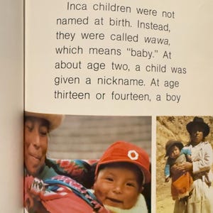 The Inca Empire of South America Former Library Copy Alpaca Clothing ...