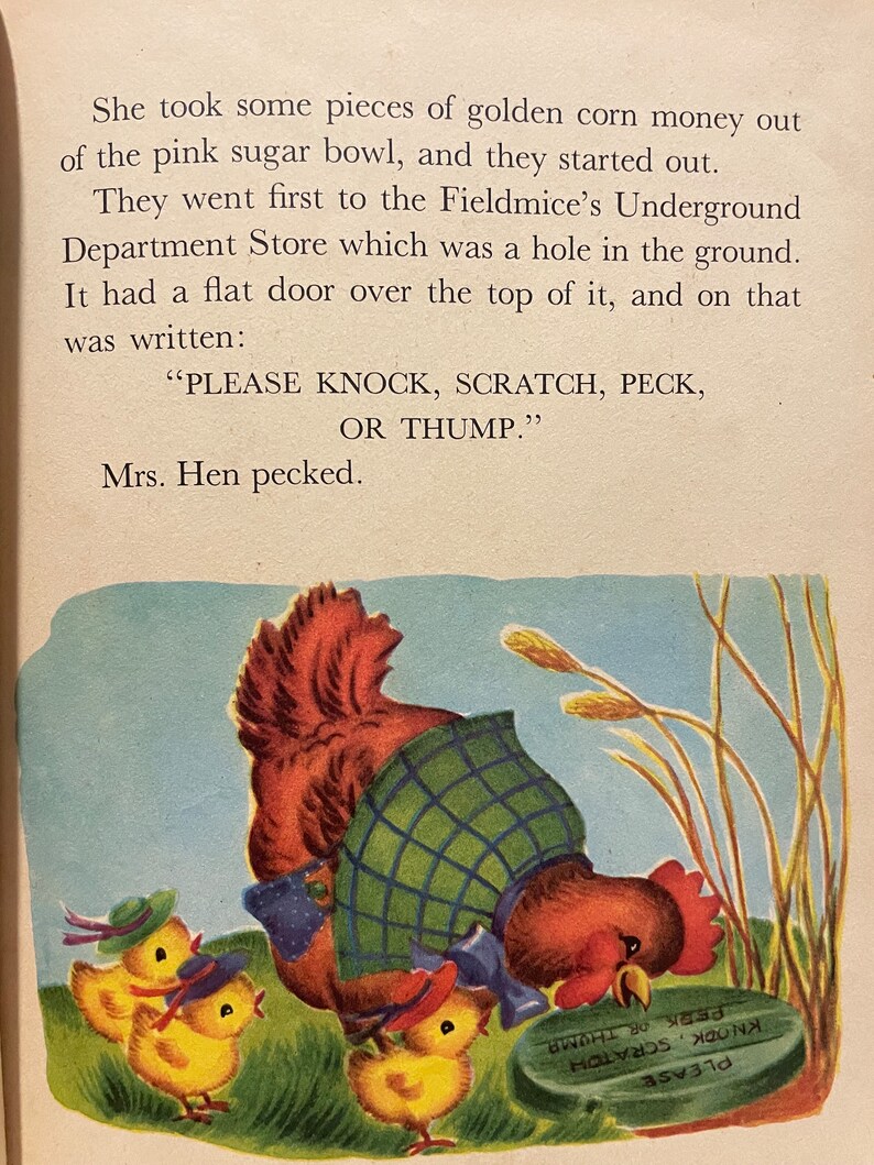 Twilight Tales a Rand Mcnally Elf Book Spring Hens Chicks - Etsy