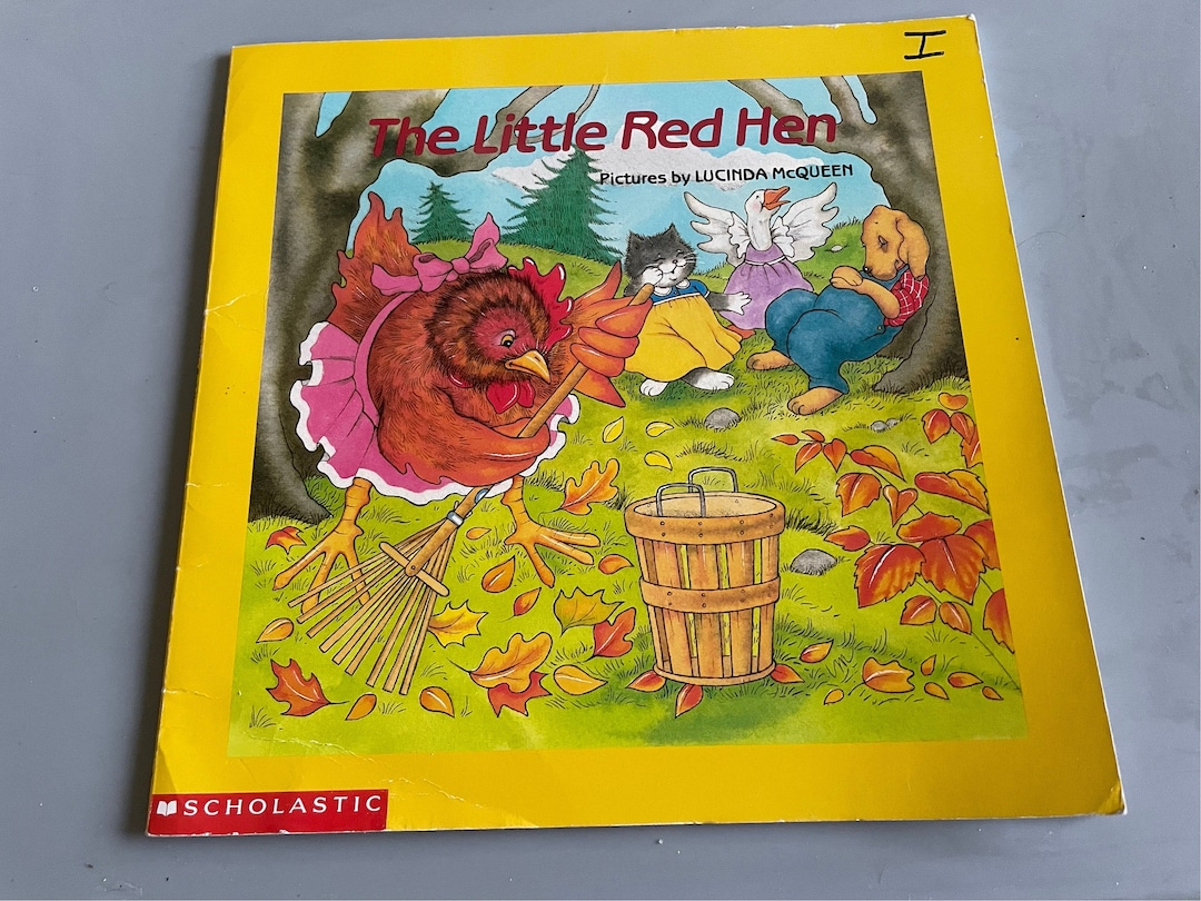The Little Red Hen Scholastic Books - Etsy