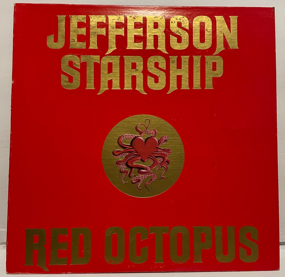 Jefferson Starship Red Octopus Vinyl Album - Etsy